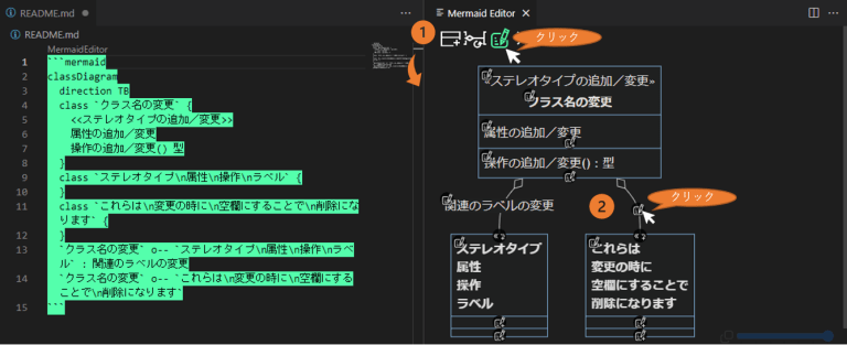 Mermaidのクラス図も「Mermaid Graphical Editor」で少し楽しよう！ | astah in 5 min