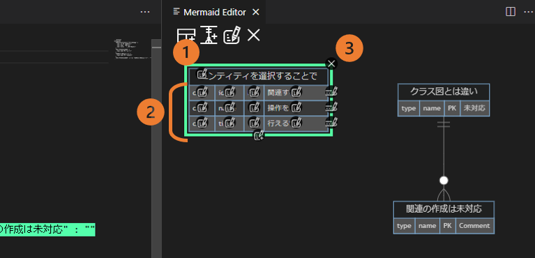 「Mermaid Graphical Editor」がER図に対応！ | astah in 5 min